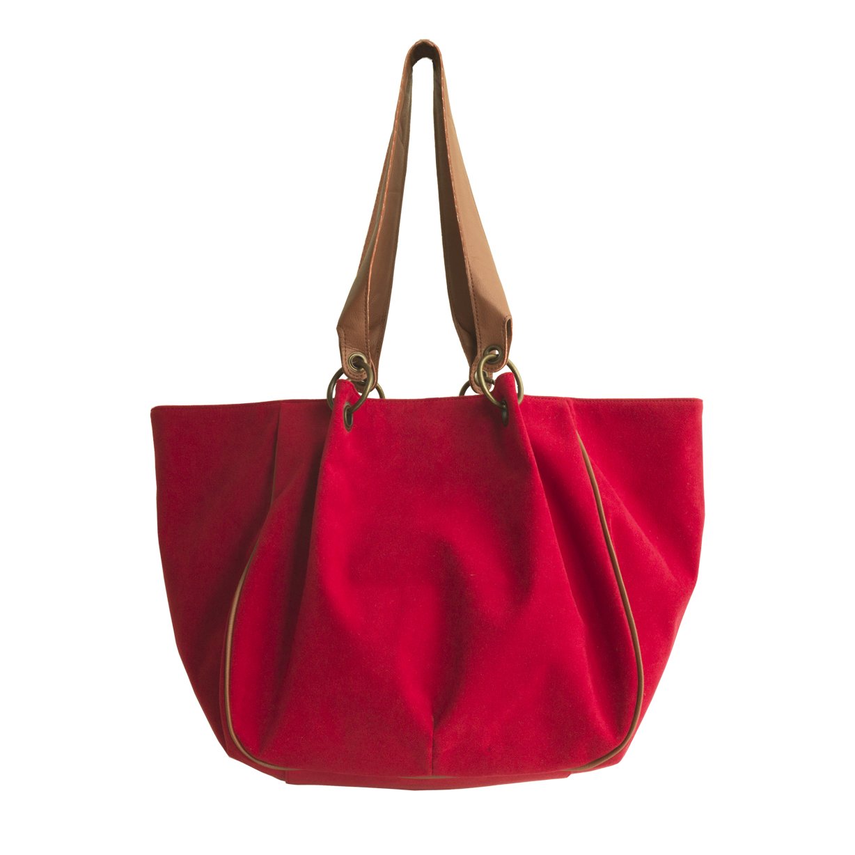 Mode :: Femme :: Accessoires :: Sacs à main :: Hobo OMAN - Red Velvet